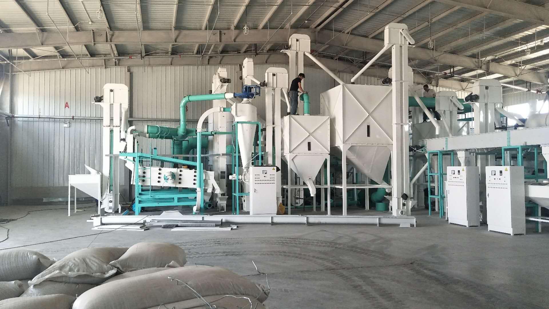 Advanced oat dehulling and separating machine - TFYM-1000 - Qiaopai ...