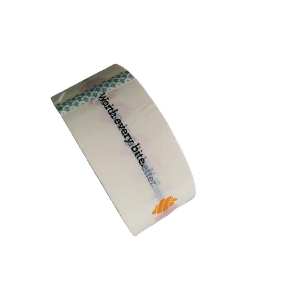 High viscosity Adhesive Bopp Transparent color printed logo Packing ...