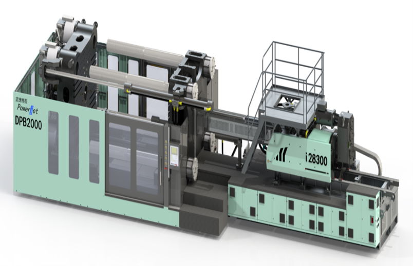 Two-Platen Injection Molding Machine - DP SERIES - POWERJET (China ...