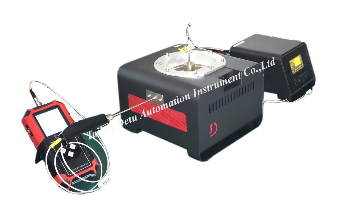 Surface temperature measurement calibration, Portable calibration ...