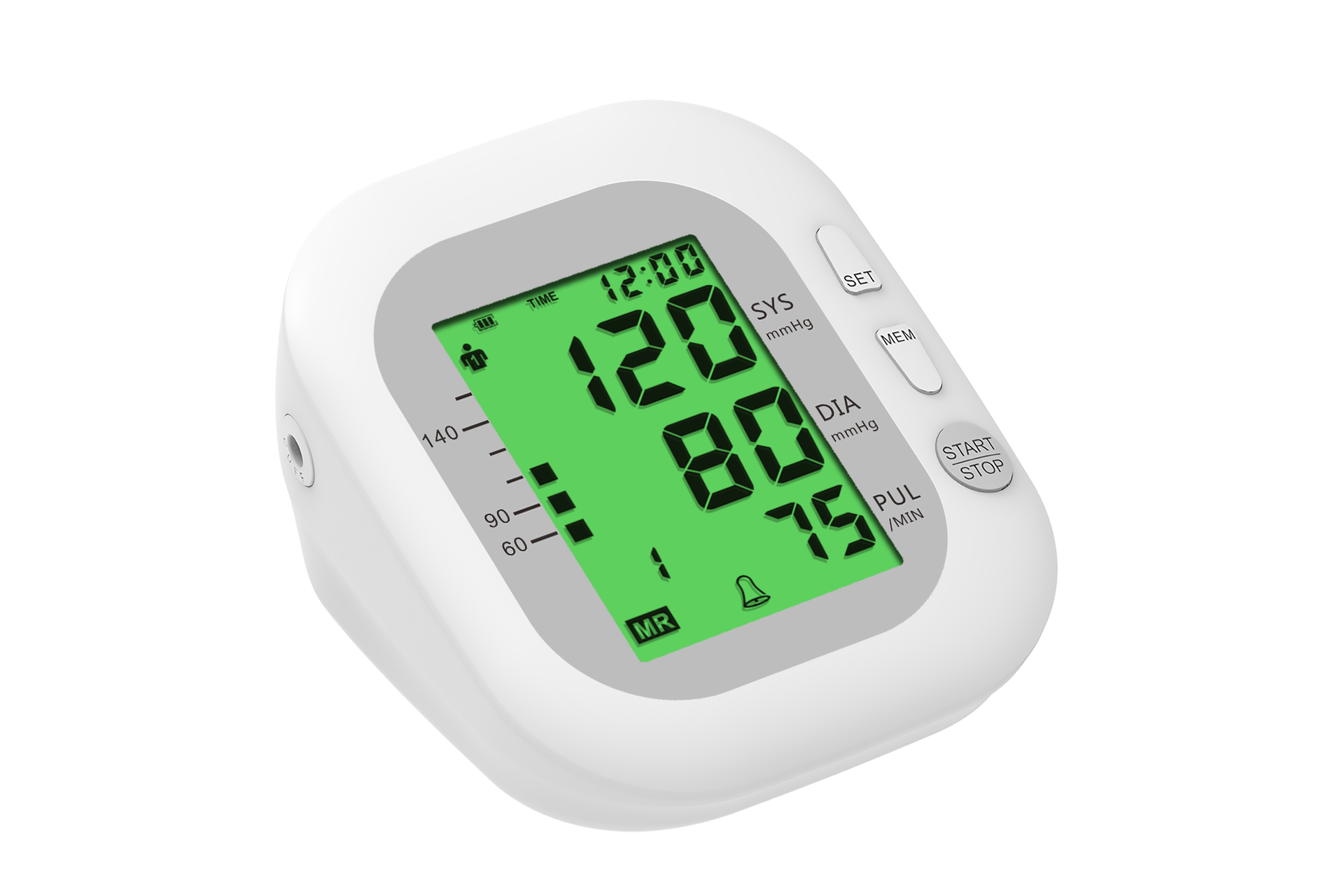 Large Screen Fully Automatic Upper Arm Electronic Blood Pressure ...