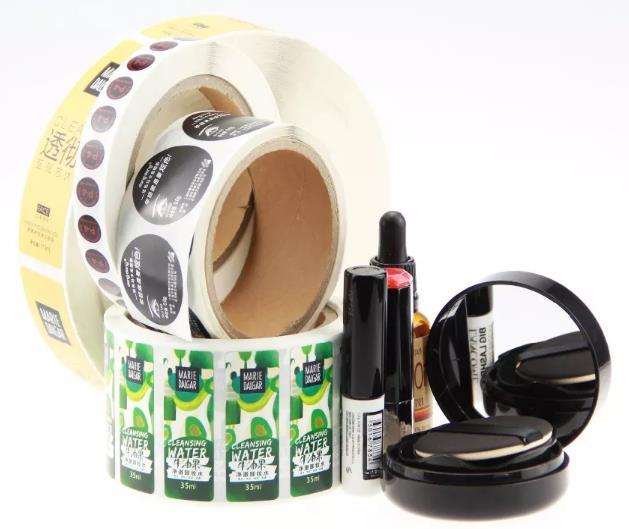 Custom Printing Self-Adhesive Vinyl Roll Bottle Packaging Logo Labels ...