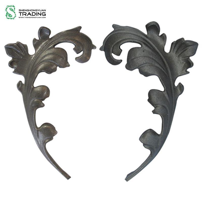Decorative Wrought Iron Flowers and Leaves - Shijiazhuang Shenghongyuan ...