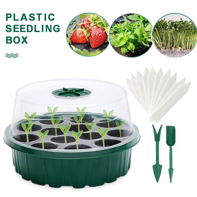 13 Holes Seed Propagator Kit Plastic Seed Propagation Trays With Dome ...