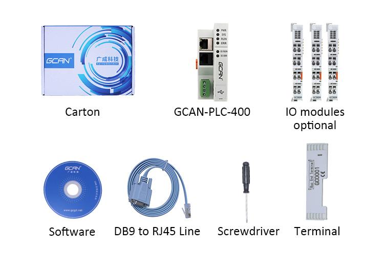 GCAN-IO-8000 Standard CANopen Slave Station Modular Design - PLC-IO ...