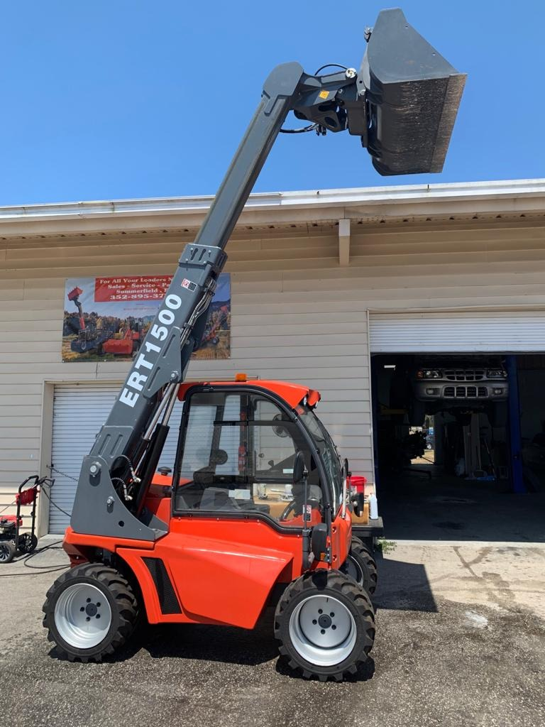 EVERUN ERT1500 1.35ton mini telehandler telescopic wheel loader (China ...