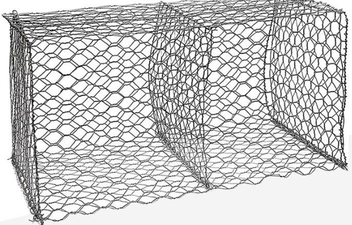 Lattice guest network Green shore pad gabion stone cage net - wire mesh ...