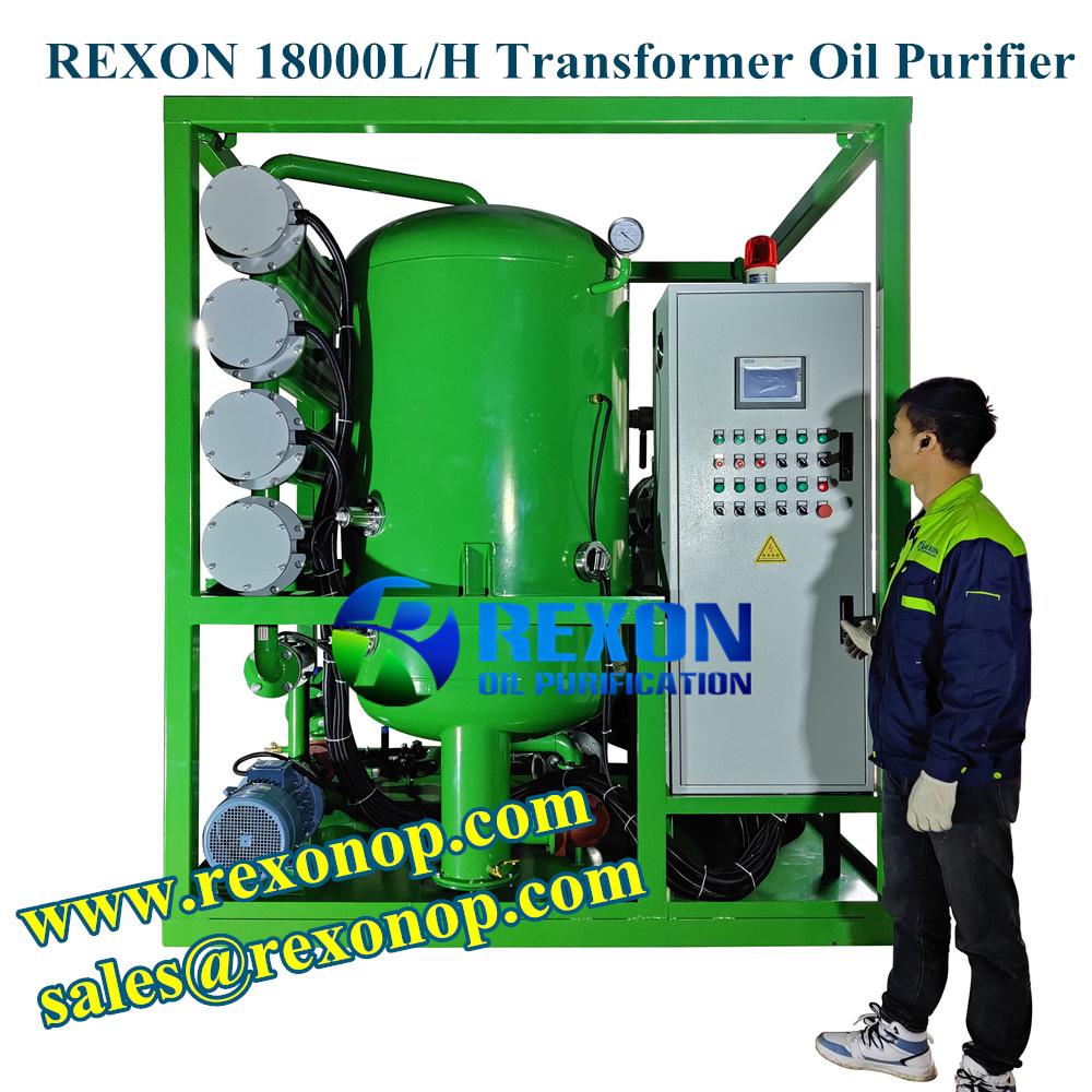 Online Working Vacuum Transformer Oil Purification Machine with Big ...