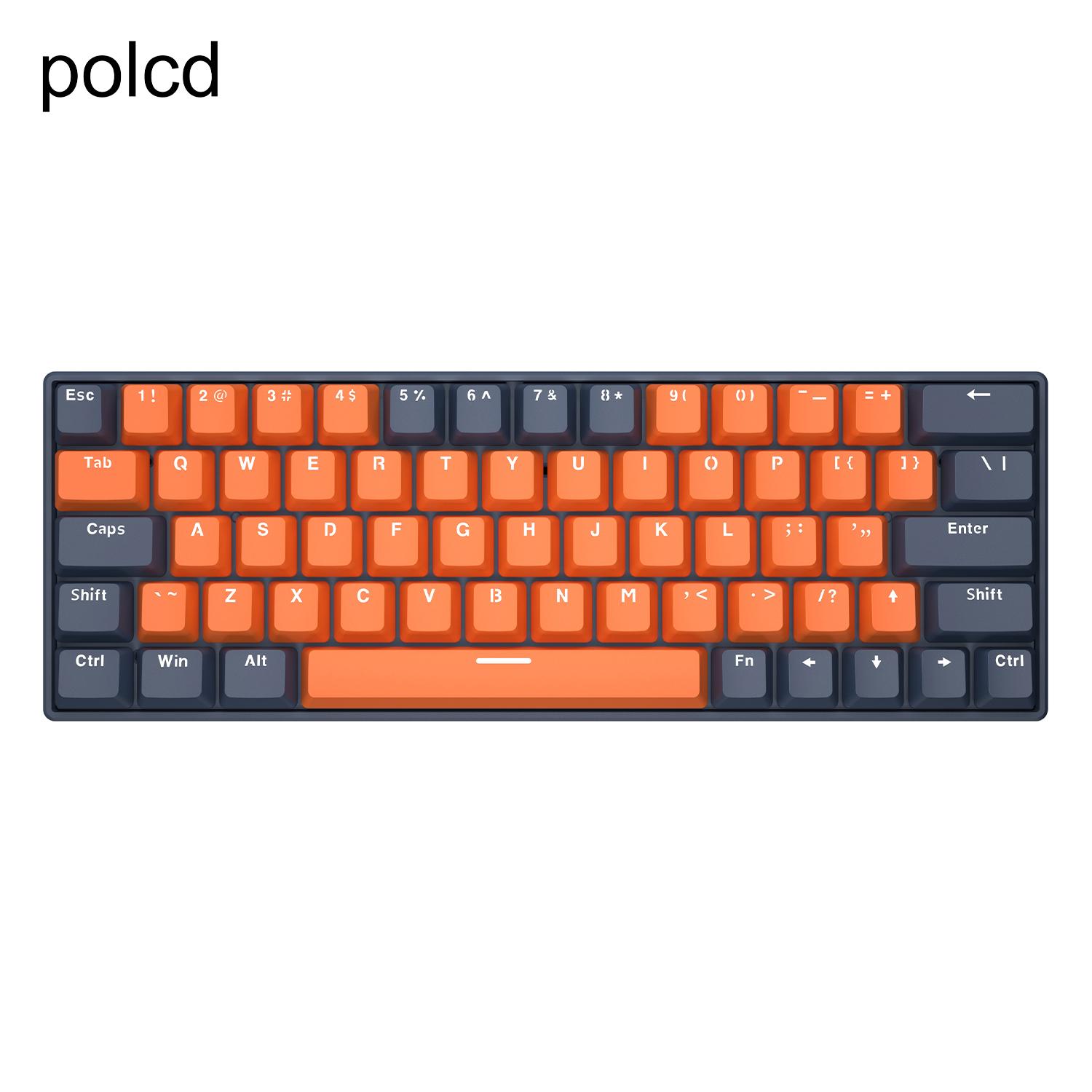 Wireless Keyboards Waterproof Silent RGB Backlight Aluminum Mechanical ...