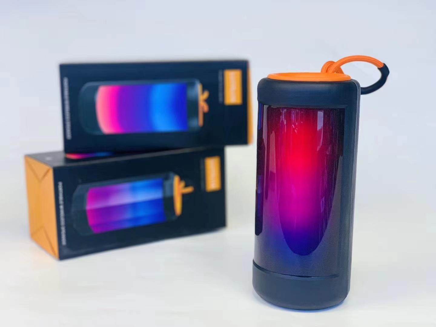 L117/L118 Dazzling LED Light Bass Audionic Portable Bluetooth Speaker ...