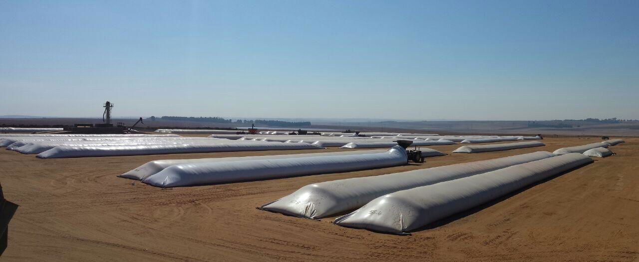 Agricultural Large-capacity Grain Storage PE Silage Plastic Bag Silo ...