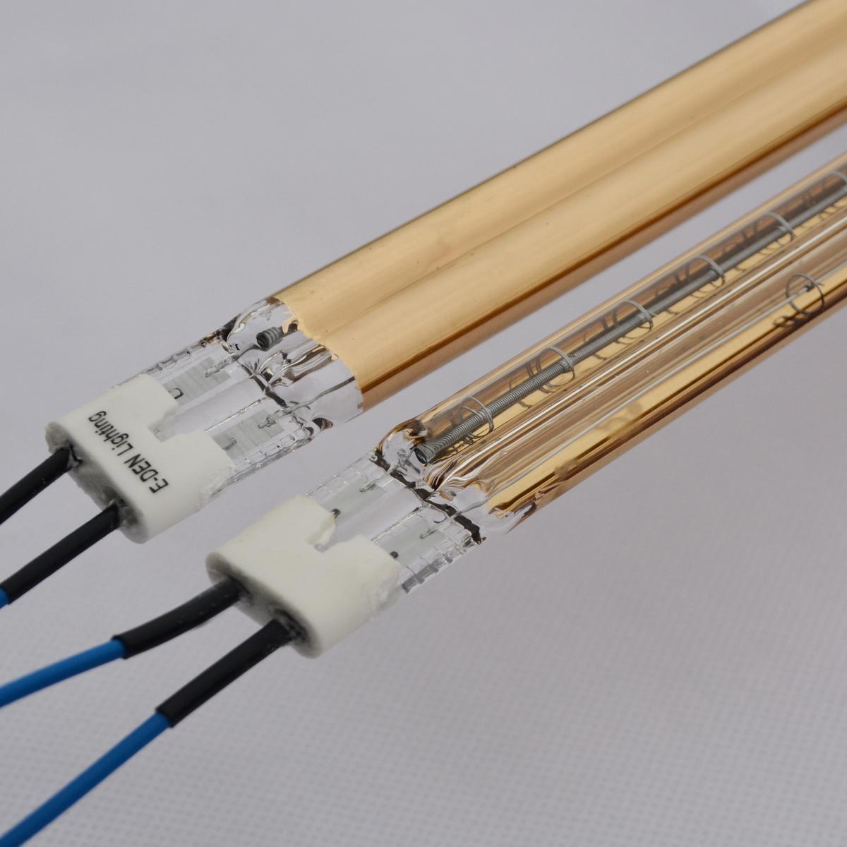 Quartz Heating Lamp 400V 5400W - Twin Tube - E-DEN (China Manufacturer ...