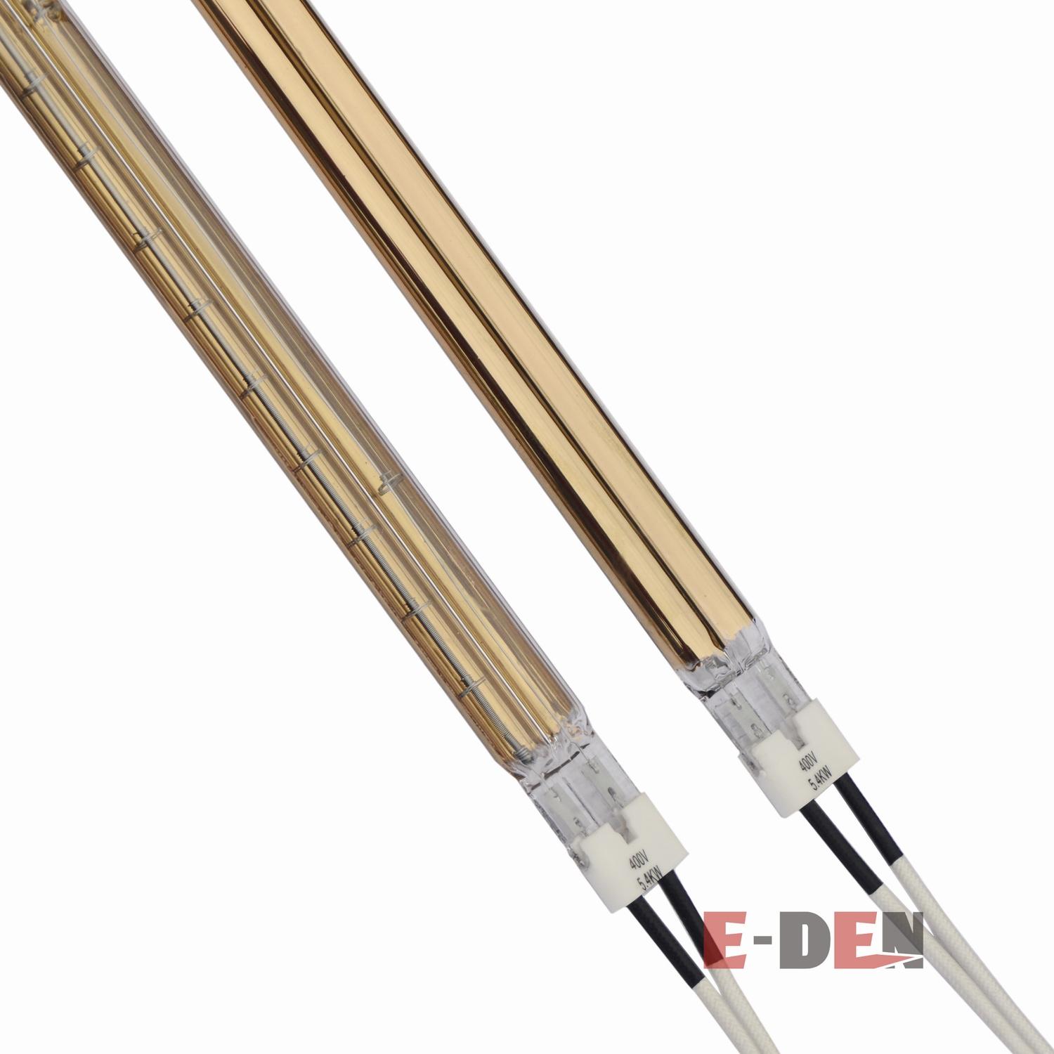 Quartz Heating Lamp 400V 5400W - Twin Tube - E-DEN (China Manufacturer ...