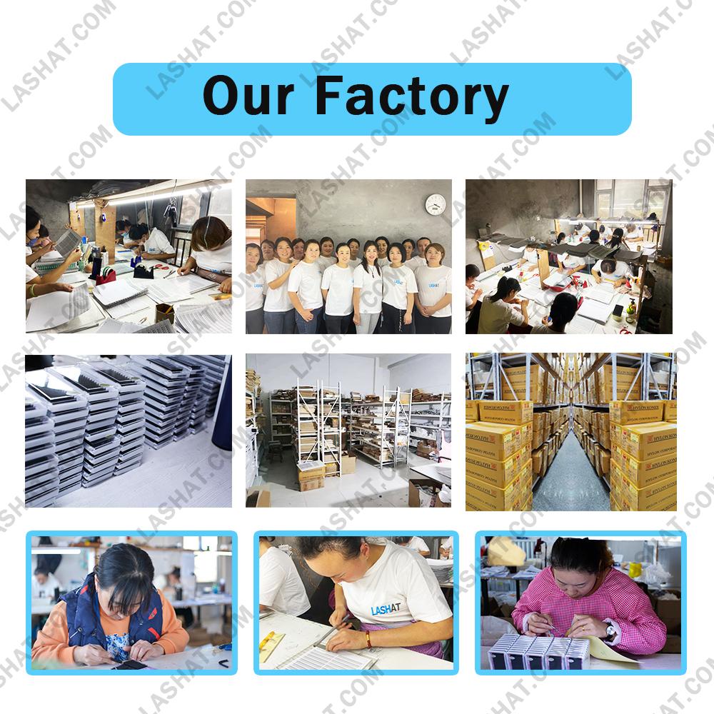 New Style A Shape Spike Premade Fan Eyelash Matte Black Handmade 0.07 ...