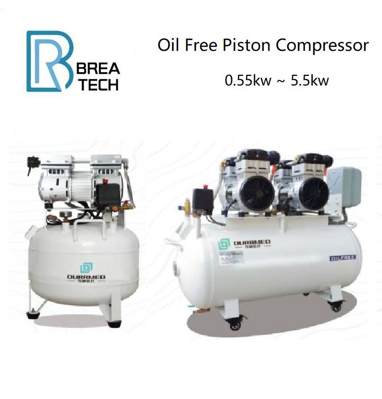Oil Free Piston Compressor - AGK Series - BreaTech (China Trading ...