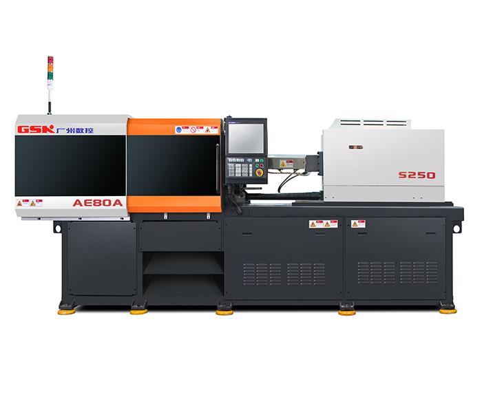 GSK AE100 injection molding machine in auto parts automobile worm gear ...