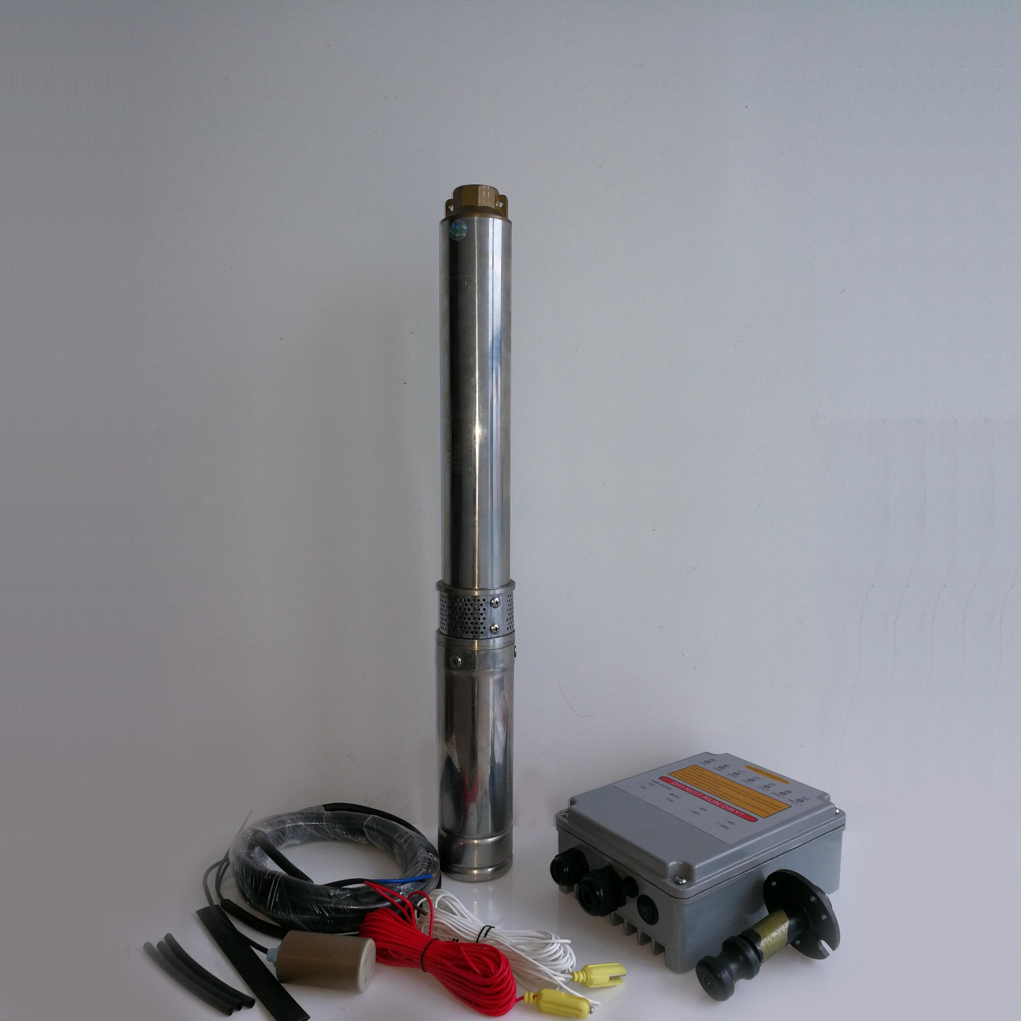 0.5HP to 5HP solar powered submersible borehole water pump in China ...