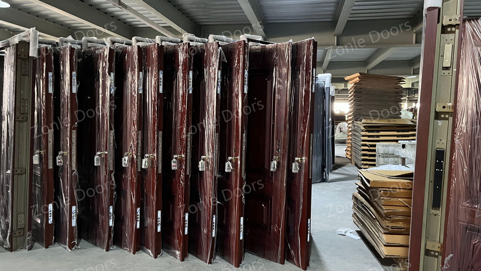 Wholesale Sound Proof Security Doors Turkey Style Exterior Security ...