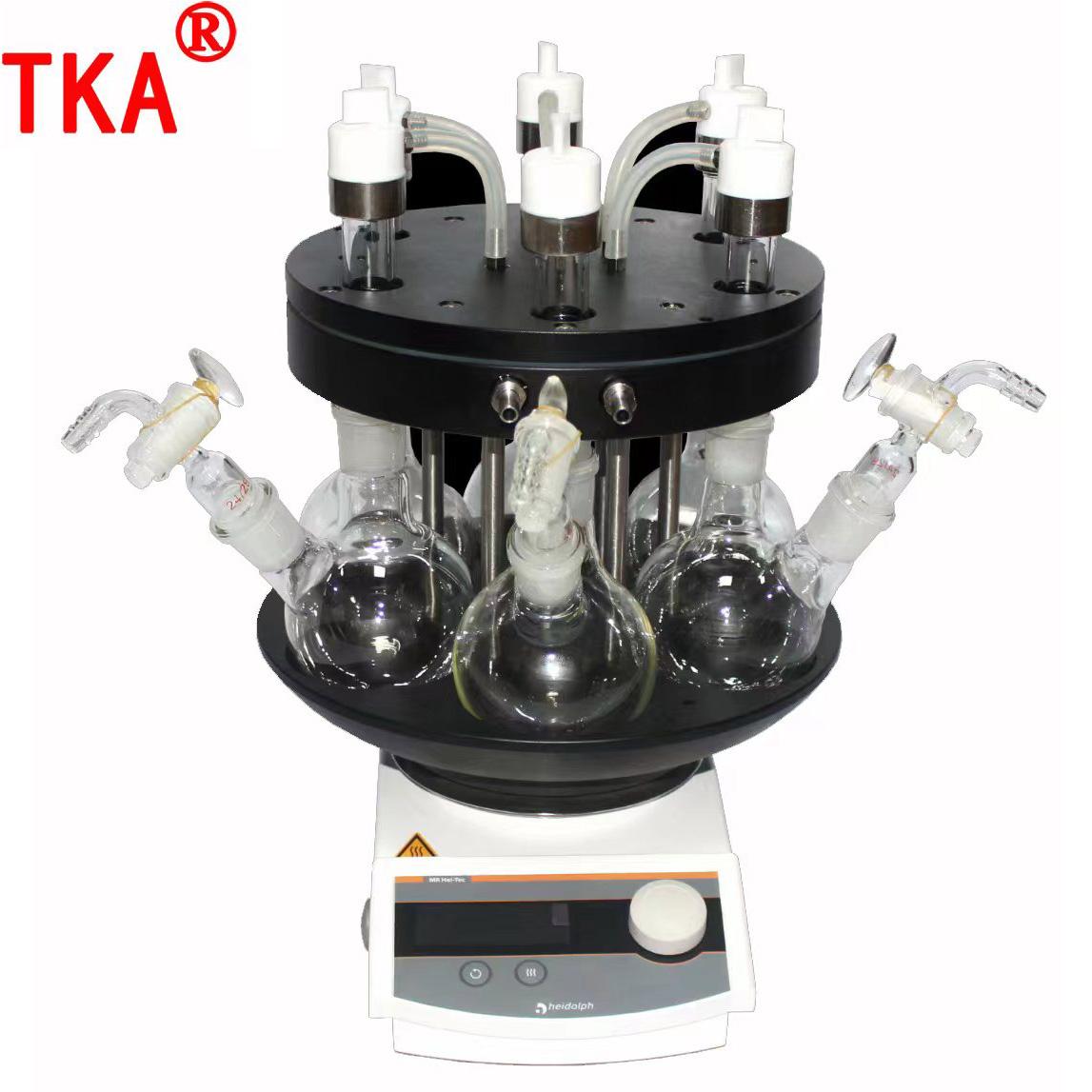 6 Stasions Eggplant Type Glass Parallel Synthesis Reactor - TK-PXF-6 ...