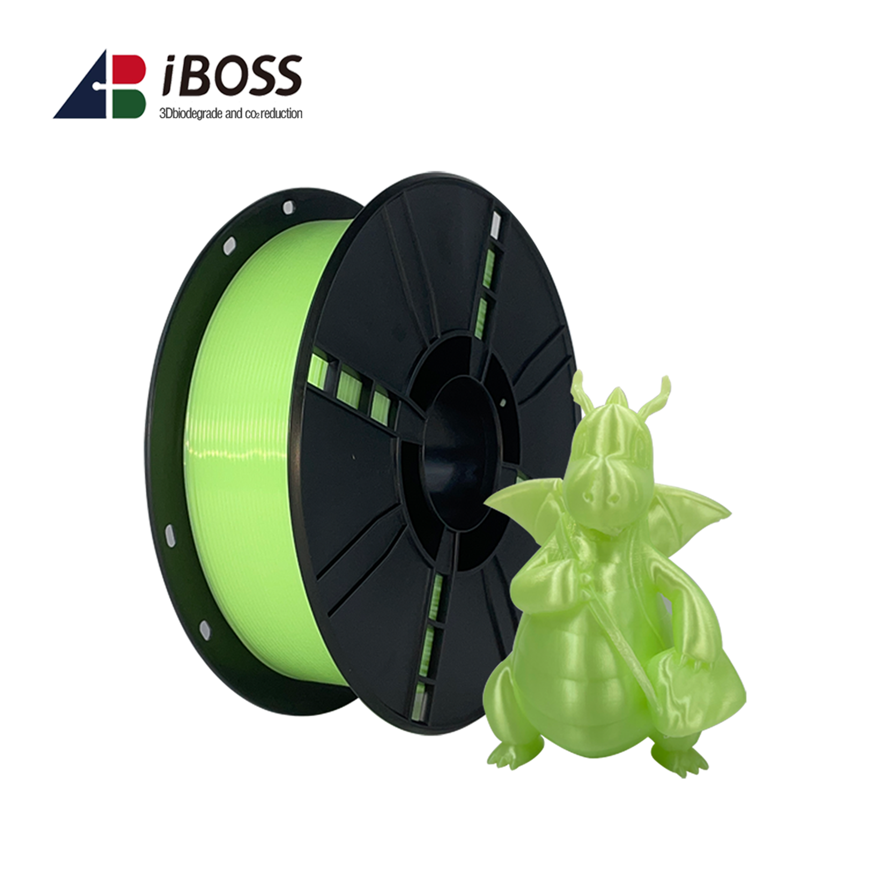 iBOSS (PLA+) 3D Printer Filament 1.75mm,1kg,Fit Most FDM(Transparent ...