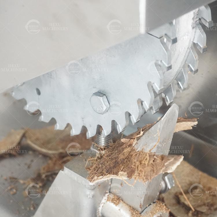 Coconut Dehusking Machine Hard Coconut Husk Removing Machine - QP-90 ...
