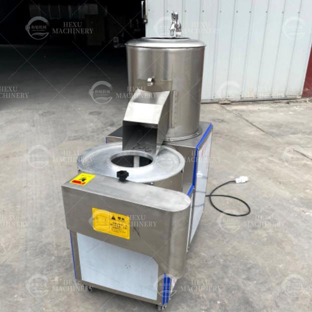 Cassava Taro Potato Washer Peeler Slicer French Fries Cutting Machine ...