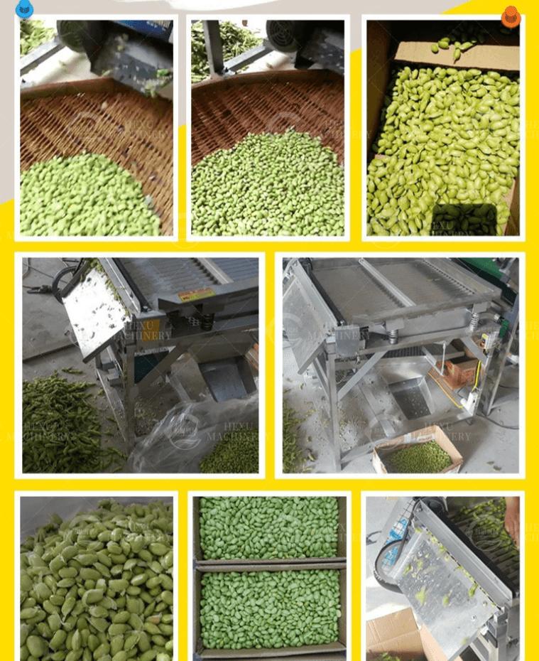 Peas Peeling Machine Green Bean Shelling Machine - QP-115 - HeXu (China ...