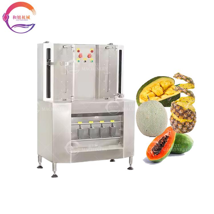 Vertical Watermelon Papaya Pumpkin Fresh Pineapple Jackfruit Peeling ...