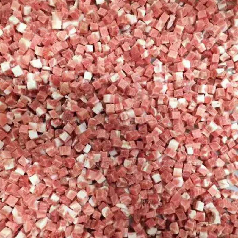 High-speed Chicken Cutter Fish Dicing Frozen Meat Dicer Cube Cutting ...