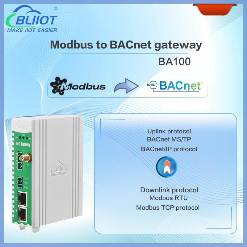 Building Automation Modbus Rtu Modbus Tcp To Bacnetip Gateway China