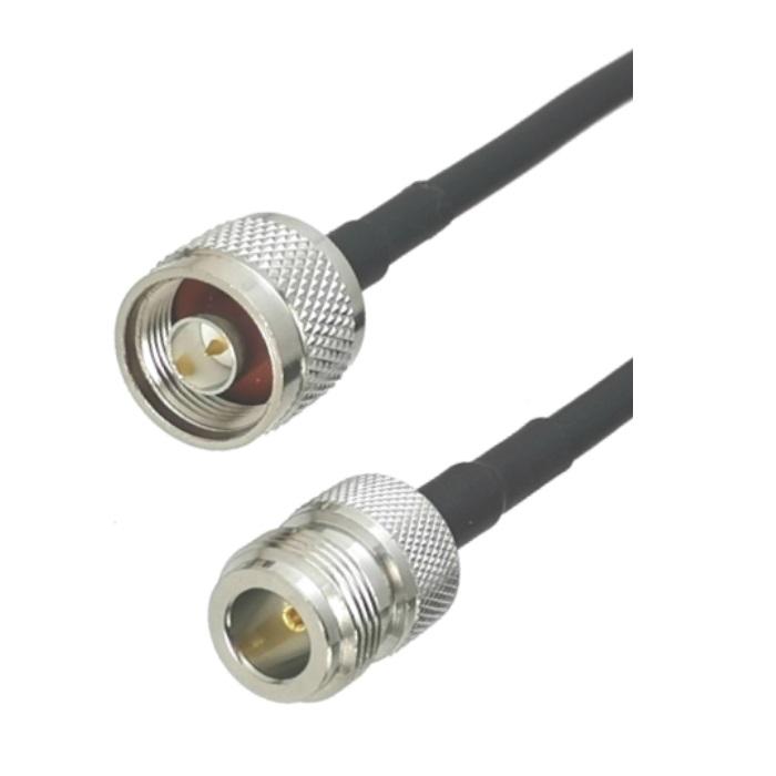 RG58 cable N female N male feeder extension cord gsm gps antenna cable connector - RG58NMNF113 ...
