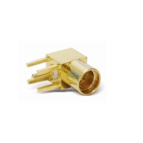 MCX female RF connector 9.5mm PCB mount angle PCB solder antenna connector - MCXFPCB001 ...