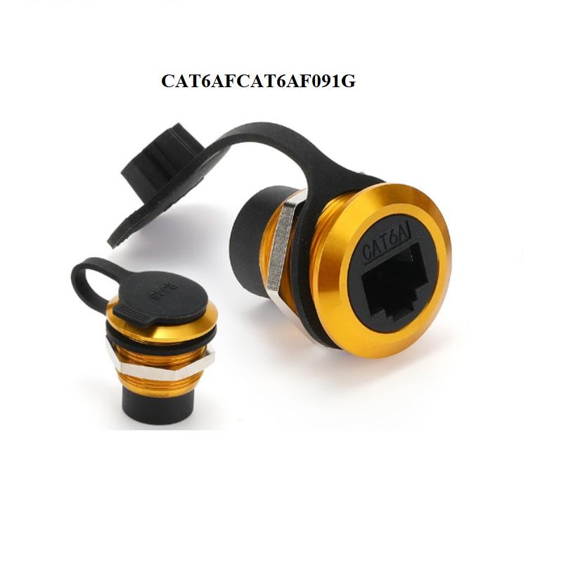 aluminum alloy M22 circular d type panel cat6 cat6a hdmi usb3.0 type c ...