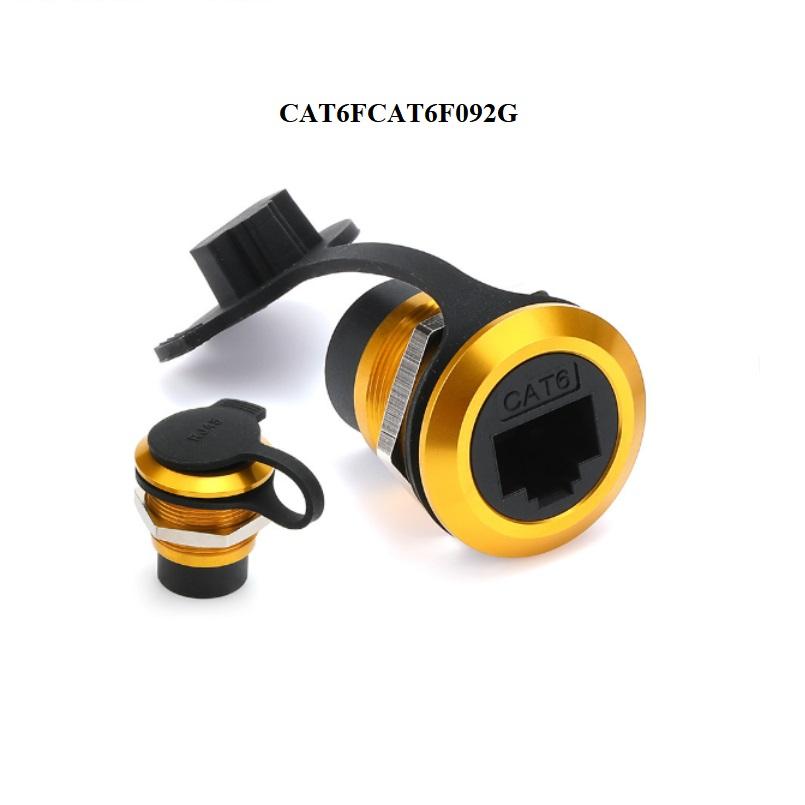 aluminum alloy M22 circular d type panel cat6 cat6a hdmi usb3.0 type c ...