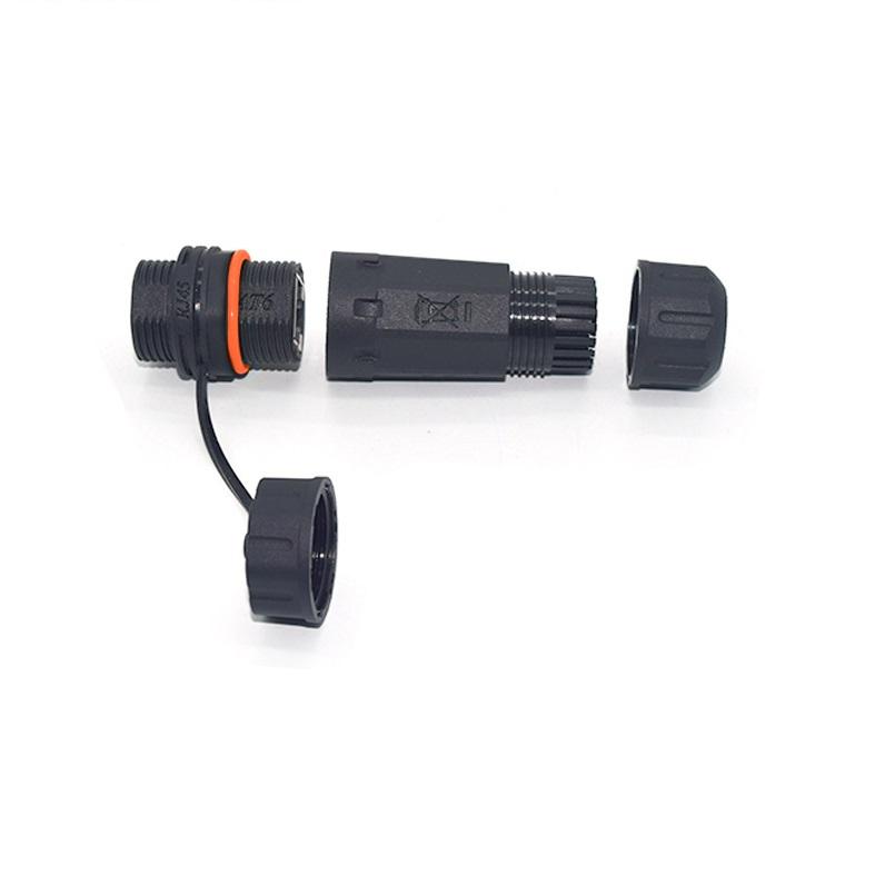 waterproof panel mount rj45 coupler outdoor chassis rj45 cat5 cat6