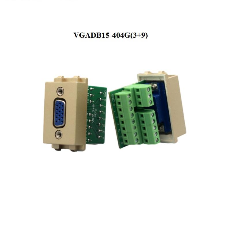 panel chassis mount 128 type vga db9 db15 dvi golden connector module - VGA DVI - Wiselink ...