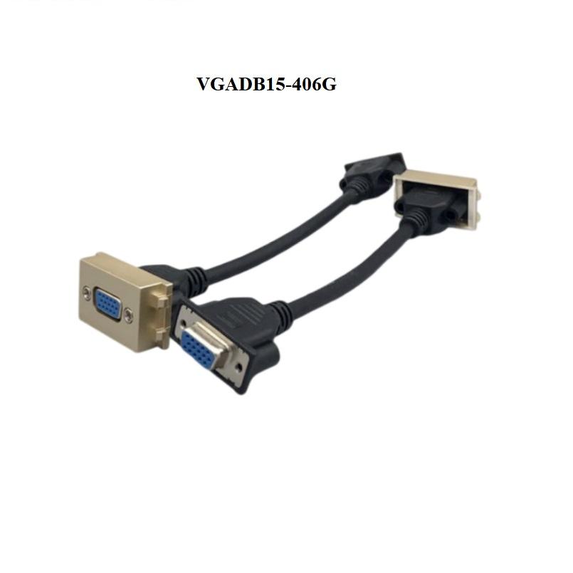 panel chassis mount 128 type vga db9 db15 dvi golden connector module - VGA DVI - Wiselink ...