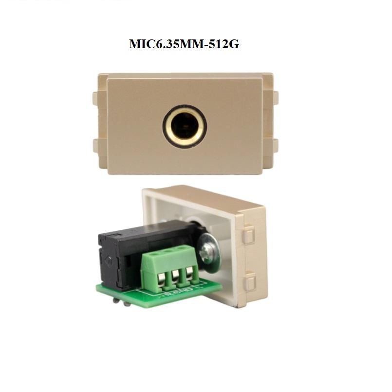 panel chassis mount 128 type Mic 6 pin 8pin Mic 6.35mm BNC RGB golden ...