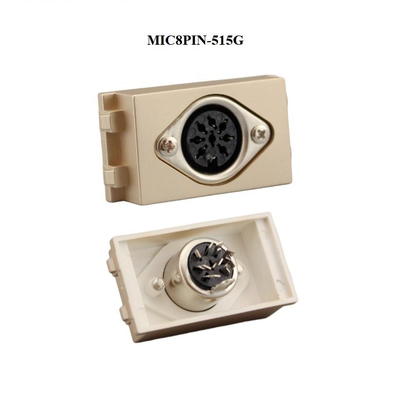 panel chassis mount 128 type Mic 6 pin 8pin Mic 6.35mm BNC RGB golden ...