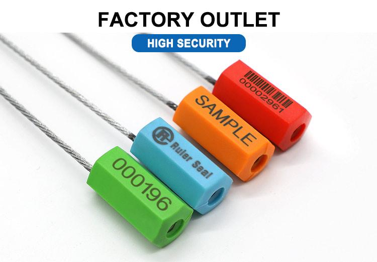 Security ABS Plastic Coated Cable Seal - REC001 - RUIER (China Trading ...