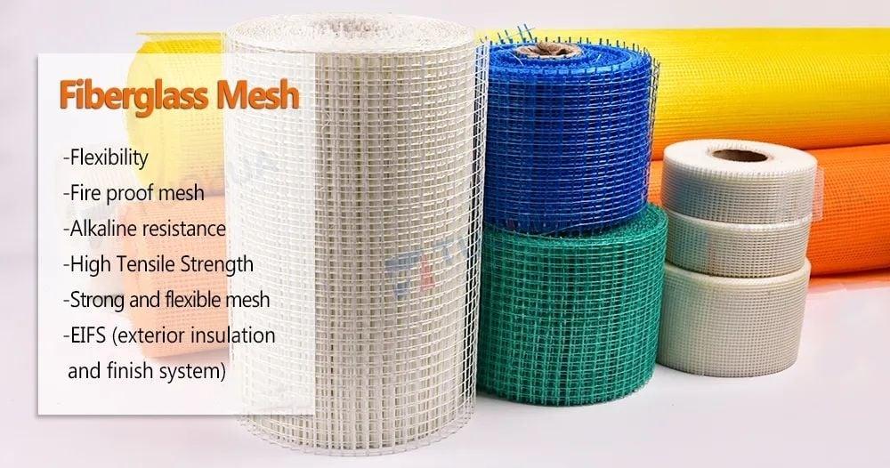 Fiberglass Mesh Protects Plaster Layer Surface From Cracking - Runwei ...