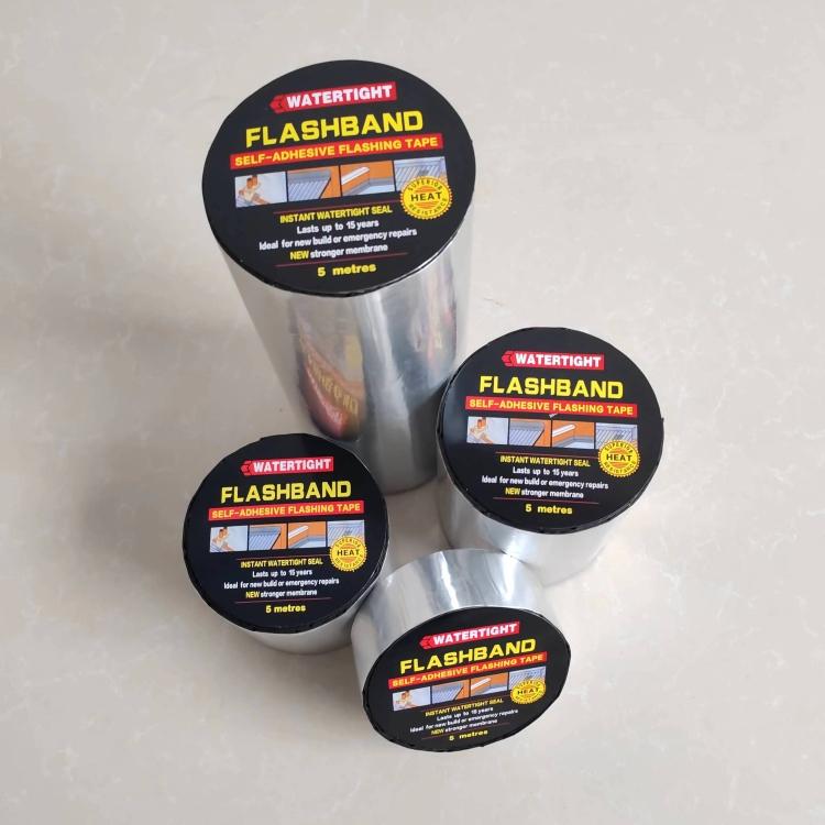 Bitumen Waterproof Flashing Aluminum Laminated Self-adhesive asphalt ...