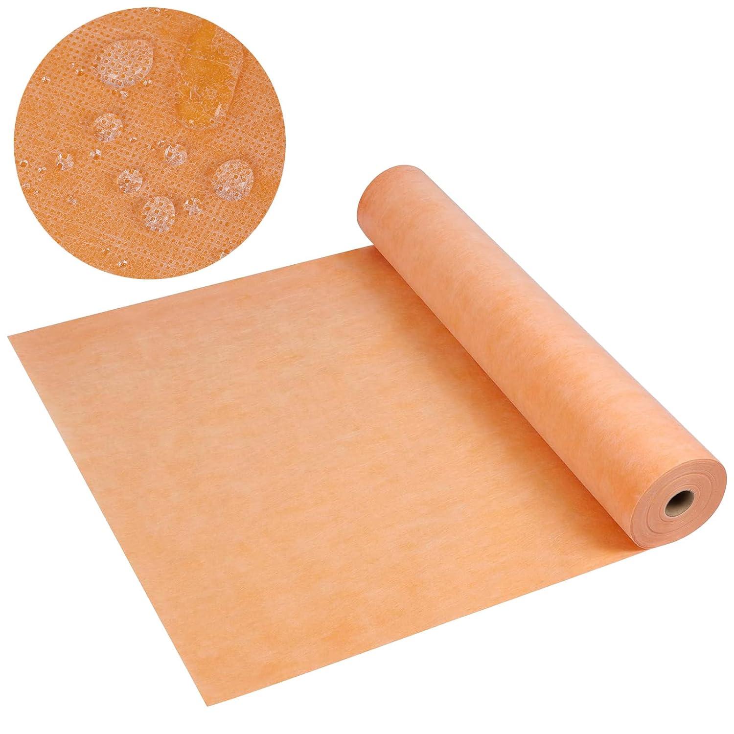 300g PE PP Orange Waterproofing Membrane - Shower Wall and Floor ...