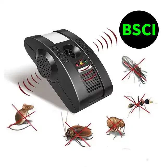 3 in 1 Indoor Electronic Insect Pest Mouse Control Ultrasonic Mosquito ...