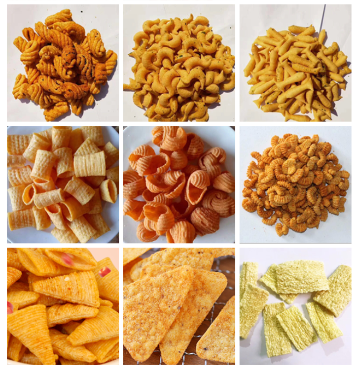Direct Expanded Snack Production Machinery (China Manufacturer ...