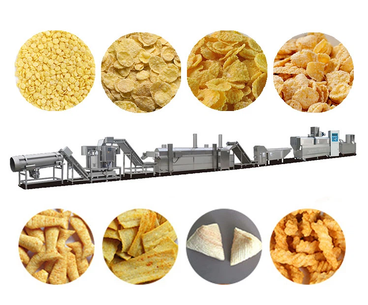 Direct Expanded Snack Production Machinery (China Manufacturer ...