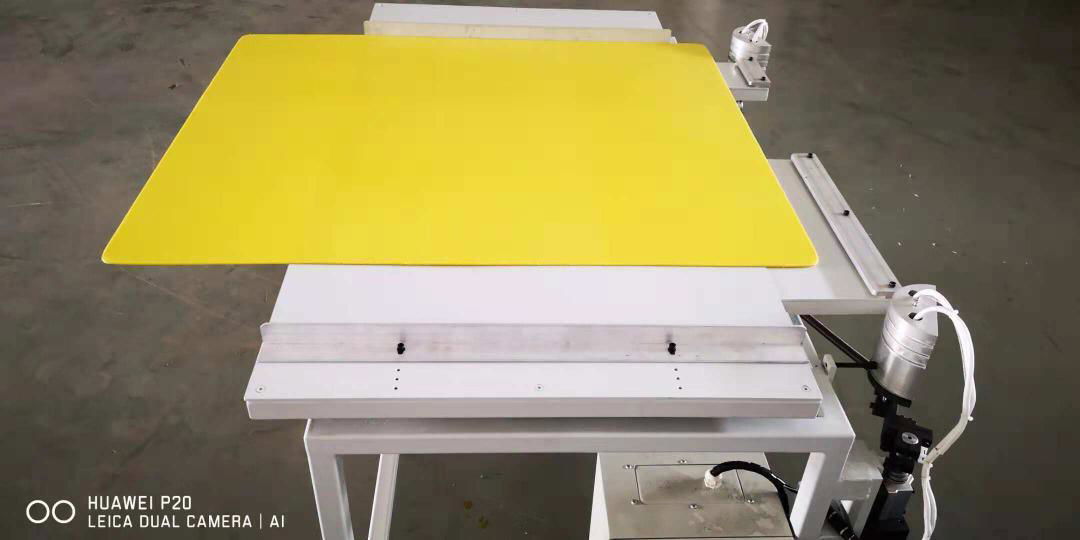 PP board edge corner sealing machine, coroplast sheet layer pads ...