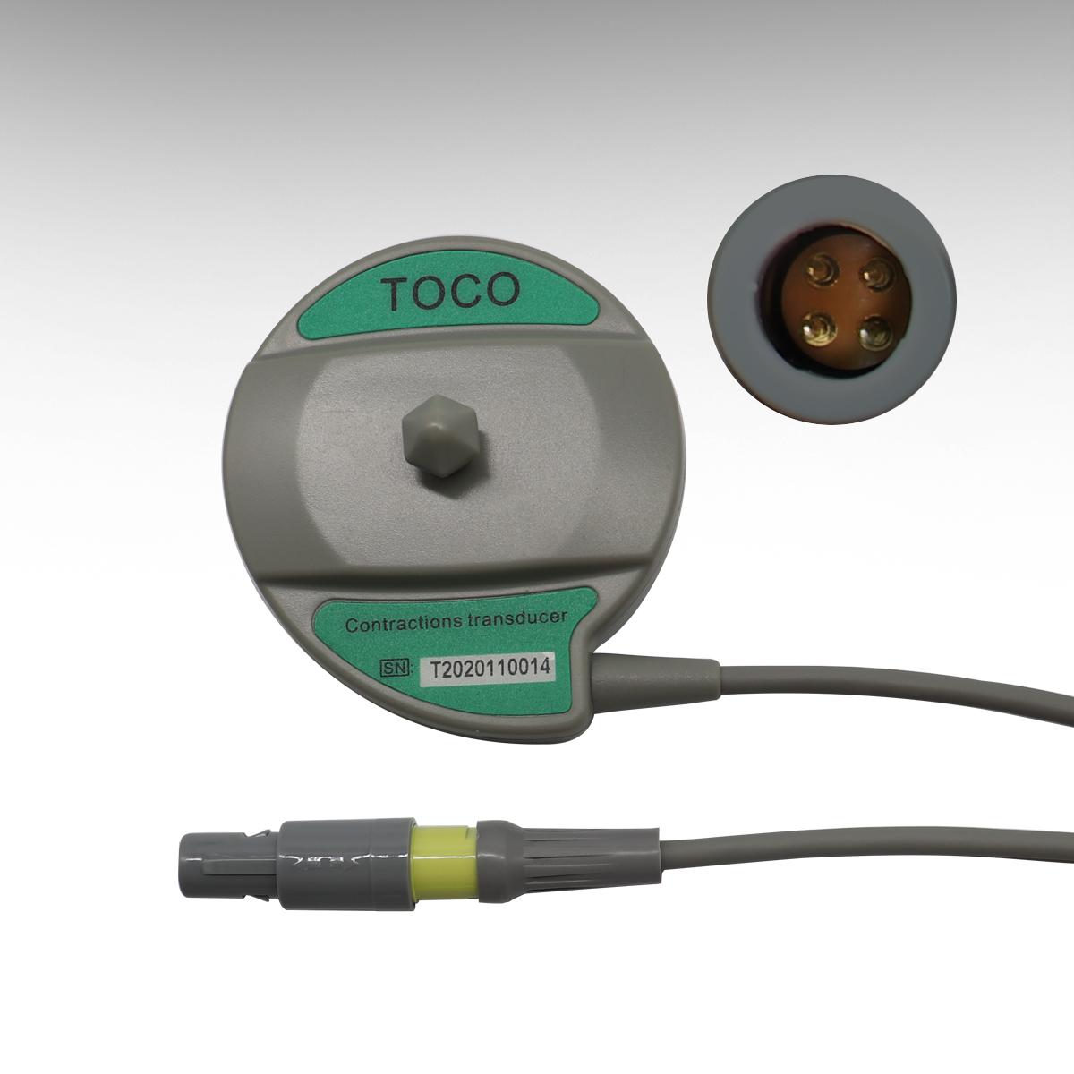 COMEN 5000C/5000E fetal heart rate monitor 4 needle single slot probe ...