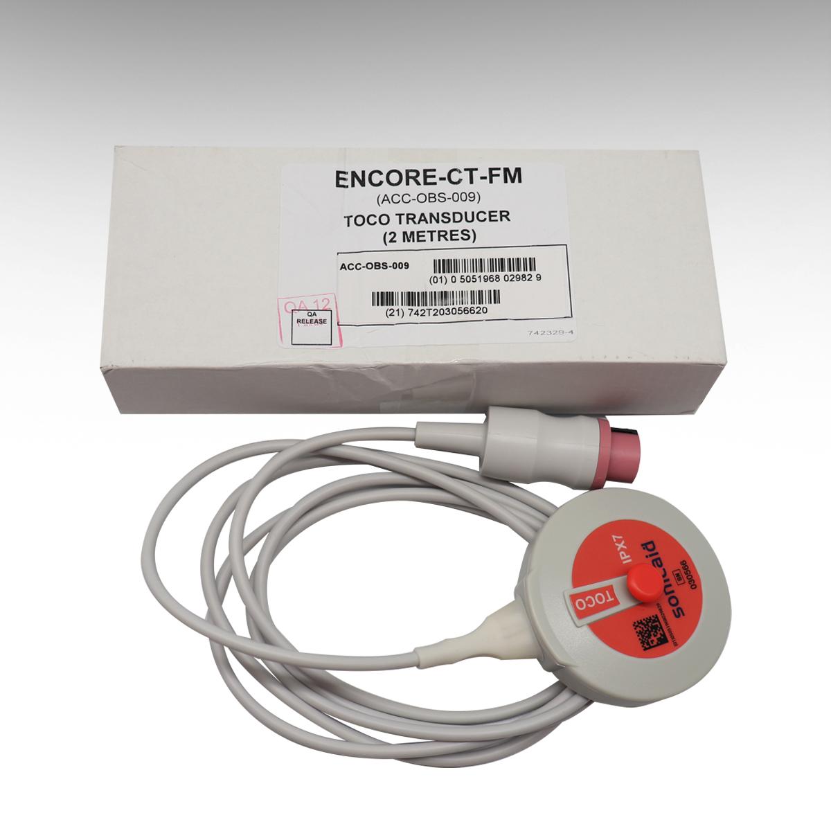 ACC-OBS-009 Sonicaid Huntleigh TOCO Uterine contraction pressure probe ...