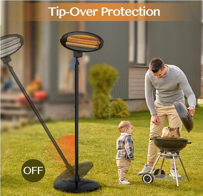 2000W Infared Electric Patio Heater - THL005 - OEM (China Manufacturer ...